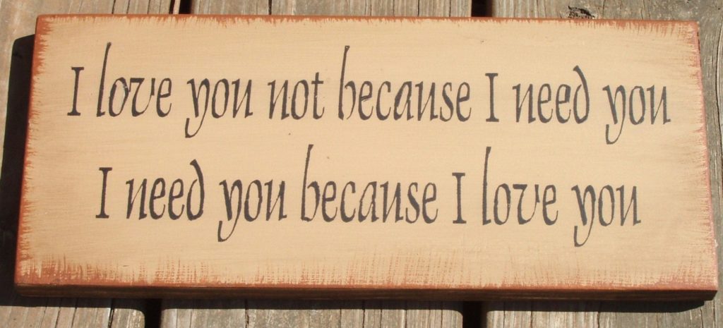 I Need You Because I love You Messages & Quotes For Lovers